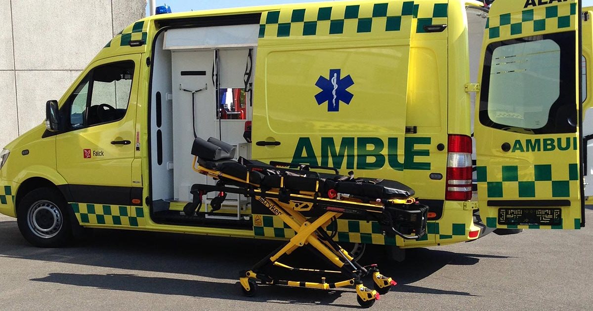 Vægtgrænser på ambulancen – Reddernes Landsklub